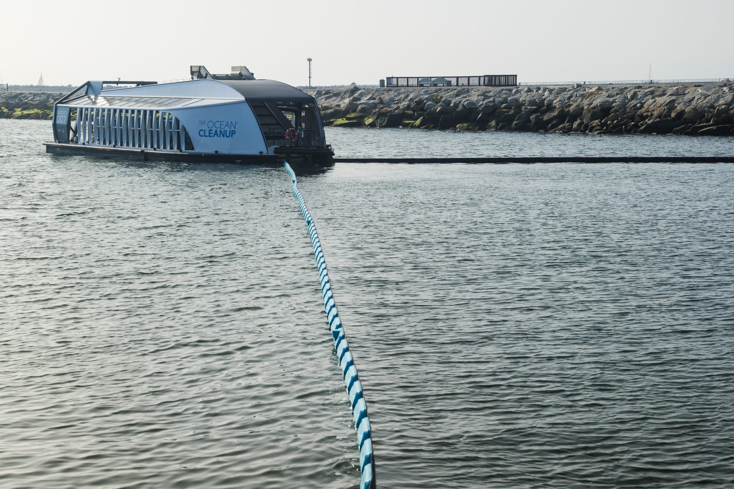 Interceptors in Operation • Media Gallery • The Ocean Cleanup