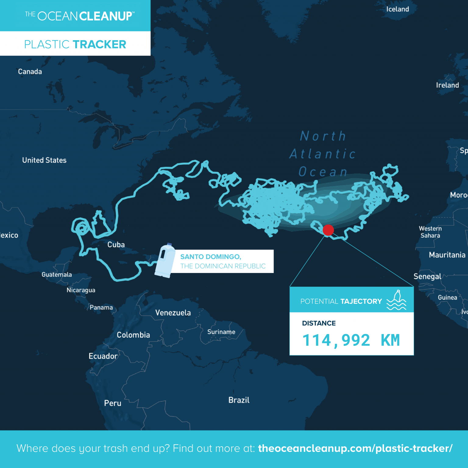 Where Does My Plastic End Up in the Ocean? • Updates • The Ocean Cleanup