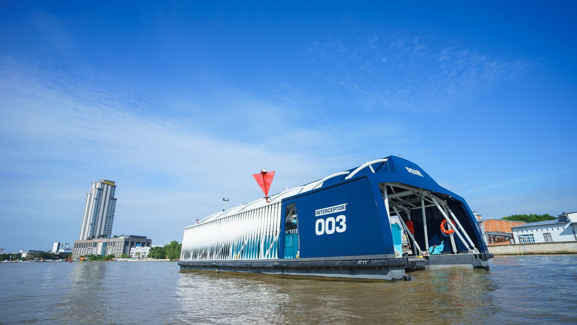 Interceptors in Operation • Media Gallery • The Ocean Cleanup