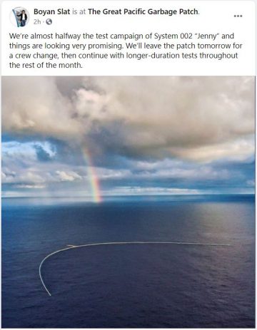 System 002 | Milestones | The Ocean Cleanup