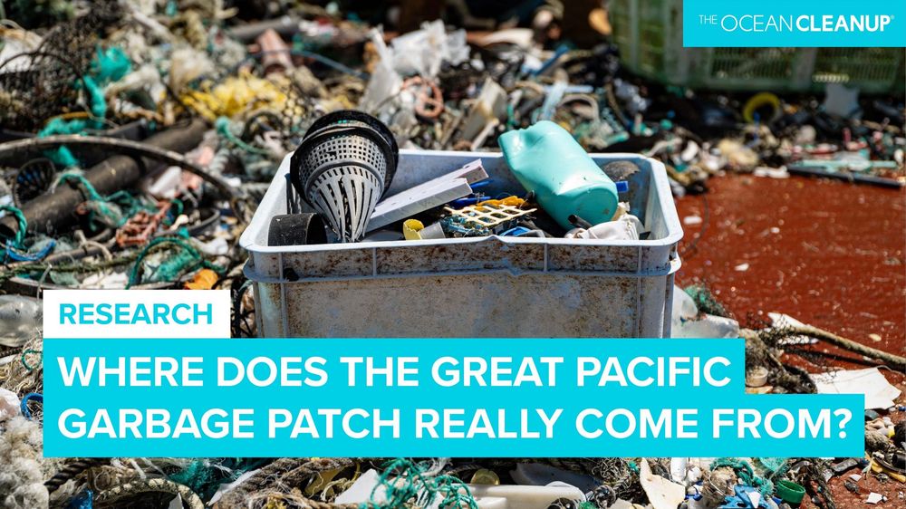 Where is Plastic in the Great Pacific Garbage Patch from?
