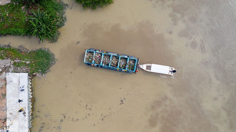 What Happens to the Extracted River Waste? | Updates | The Ocean Cleanup