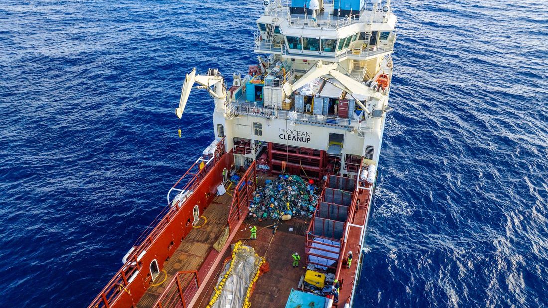 The Ocean Cleanup Returns to Great Pacific Garbage Patch for Most ...