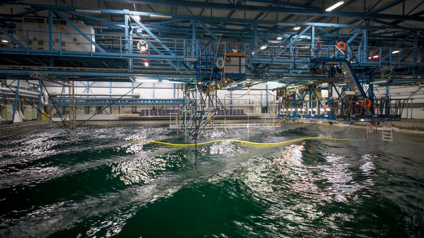 Scale Model Testing | Milestones | The Ocean Cleanup