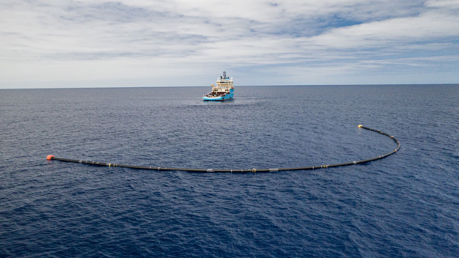 System 001/B - Catching the First Plastic | Milestone | The Ocean Cleanup