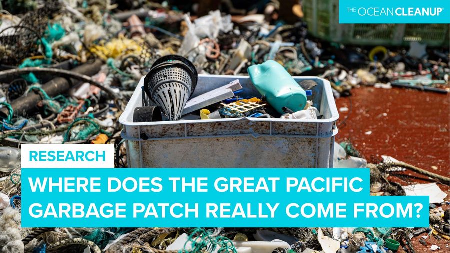 Where is Plastic in the Great Pacific Garbage Patch from?